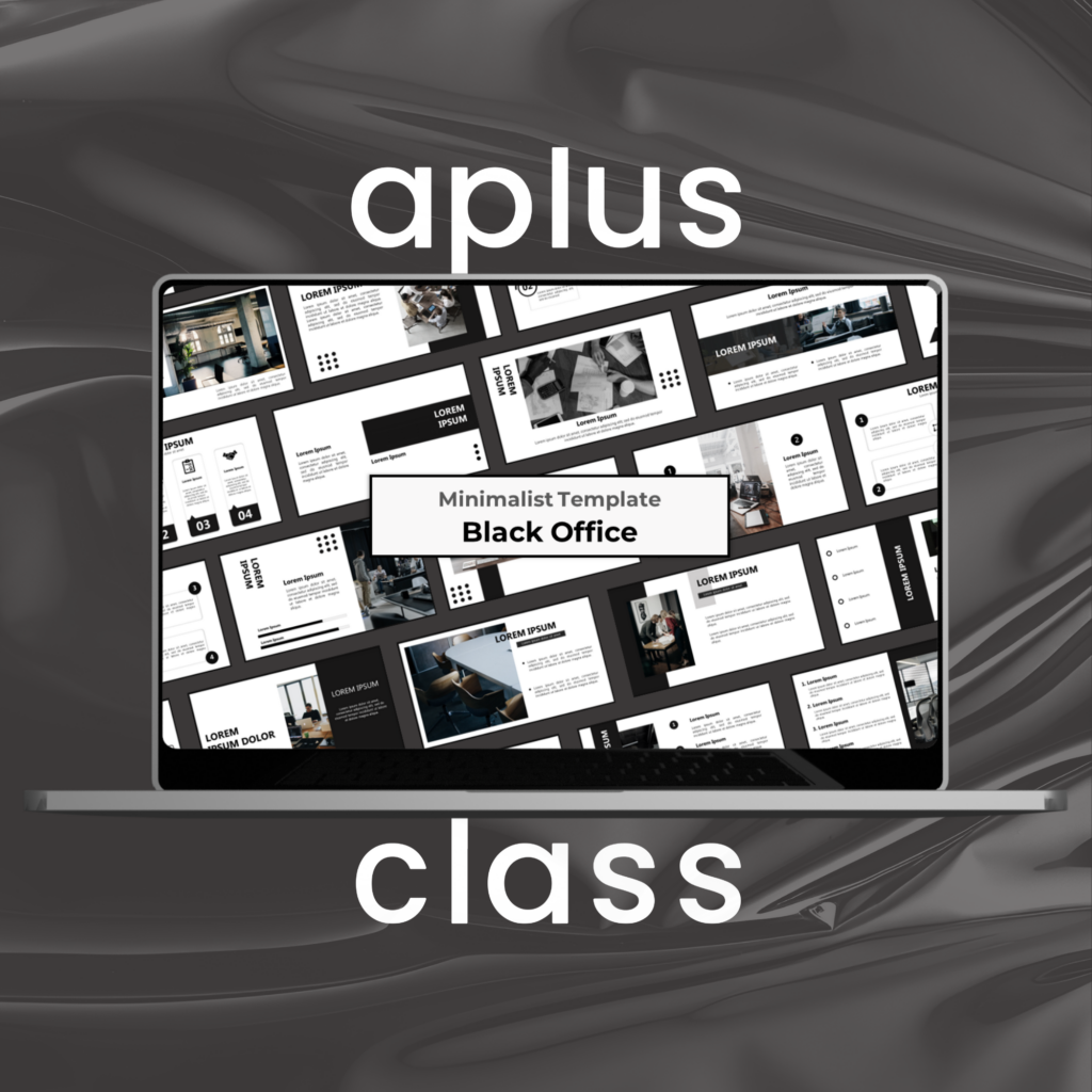 Plantilla PowerPoint Minimalista - Aplus Class